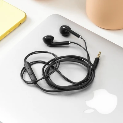 Jual Ataru Earphones Basic Hitam Terbaru | Ruparupa