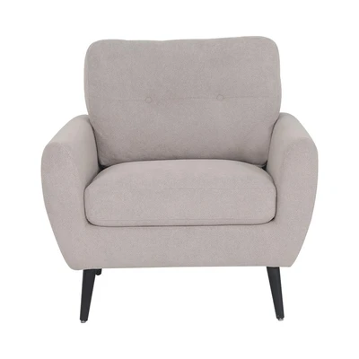 Jual Informa Osaka Sofa Fabric 1 Seater Cokelat Muda Terbaru | Ruparupa