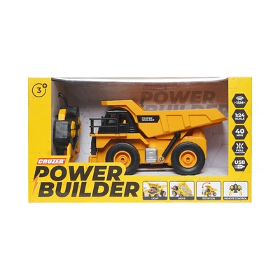 Jual Cruzer Power Builder Dump Truck Remote Control Kuning Terbaru ...