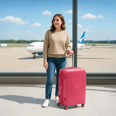 Jual Passport 24 Inci Brillante Koper Pp Tsa Lock Merah Raspberry ...