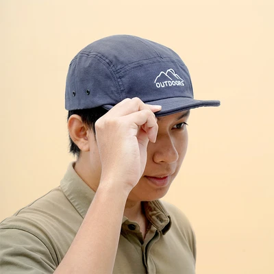 Jual Ataru Topi Baseball Mountain Biru Navy Terbaru | Ruparupa