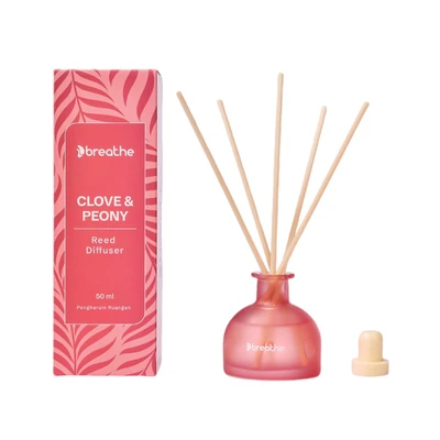Jual Breathe 50 Ml Clove And Peony Reed Diffuser Terbaru | Ruparupa