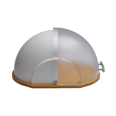 Jual Delicia 37 X 26 Cm Tempat Roti Bambu Round Putih Terbaru | Ruparupa