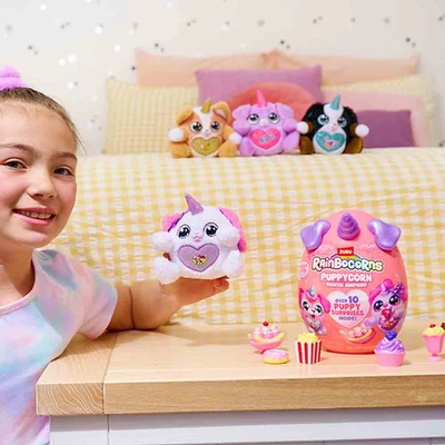 Jual Zuru Set Boneka Plush Rainbocorns Puppycorn Scente Random Terbaru ...