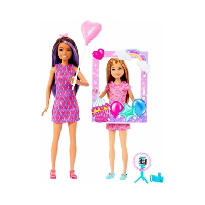 Jual Barbie Set Boneka Celebration Fun Skipper Stacie Hkb 12 Terbaru ...