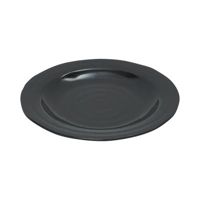 Jual Onyx Designs 23 Cm Piring Makan Melamine Hitam Terbaru | Ruparupa