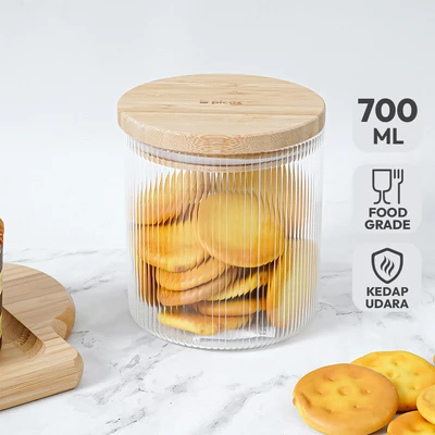 Jual Picas 700 Ml Bailey Stoples Kaca Borosilicate Round Transparan ...