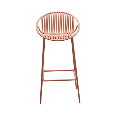 Jual Informa Frill Kursi Bar Merah Terracotta Terbaru | Ruparupa