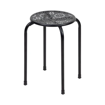 Jual Soleil Luna Bangku Metal - Hitam Original | AZKO