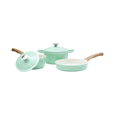 Jual Cooking Color Set 3 Pcs Kayla Perlengkapan Masak Hijau Mint ...