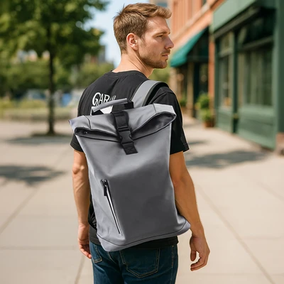 Jual Passport Rocket Tas Ransel Abu Abu Original | AZKO