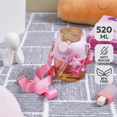 Jual Appetite Beck Botol Minum Anak Tritan 520 Ml Pink Terbaru | Ruparupa