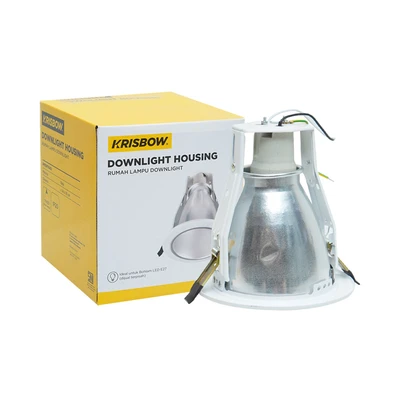 Jual Krisbow Housing Lampu Downlight Inbow 4 Inci E 27 Terbaru | Ruparupa