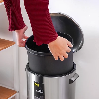 Jual Eko 12 Ltr Belle Tempat Sampah Pedal Deluxe Matt Original | AZKO