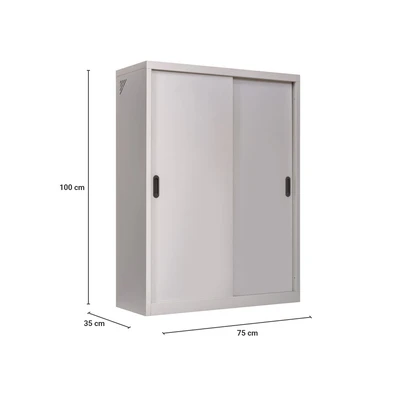 Jual Informa Lucia Kabinet 2 Pintu Geser Putih Terbaru | Ruparupa