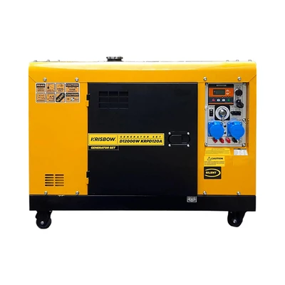 Jual Krisbow Generator Diesel Silent 12000 Watt 1 P 3 P Krpd 120 A ...