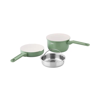 Jual Kris Set 3 Pcs Piccolo Perlengkapan Masak Hijau Terbaru | Ruparupa