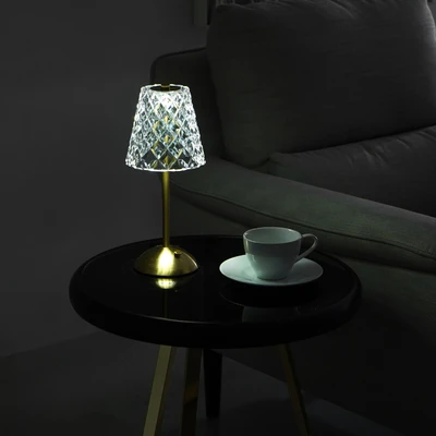 Jual Informa Denise Lampu Meja Mini Rechargeable Gold Terbaik | Informa