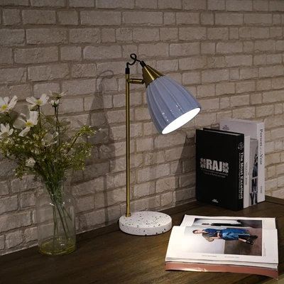 Jual Informa Shea Lampu Meja Biru Terbaru | Ruparupa