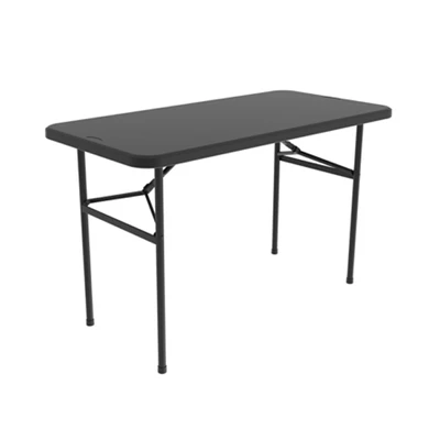 Jual New Storm 122 X 61 Cm Meja Taman Lipat Hitam Terbaru | Ruparupa