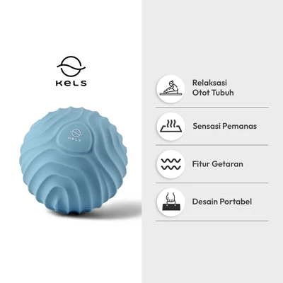 Jual Kels Hikari Alat Pijat Ball Small Biru Terbaru | Ruparupa