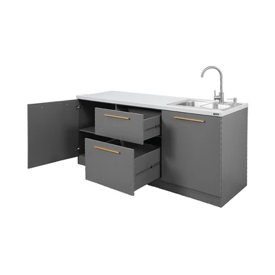 Jual Informa Neo Dakota Kabinet Bawah Dapur Abu Abu Terbaru | Ruparupa