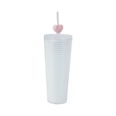 Jual Ataru Botol Minum Tumbler Plastik Double Wall Dengan Sedotan 720 ...