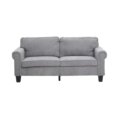 Jual Informa Neo Langley Sofa Fabric 3 Seater Abu Abu Terbaru | Ruparupa