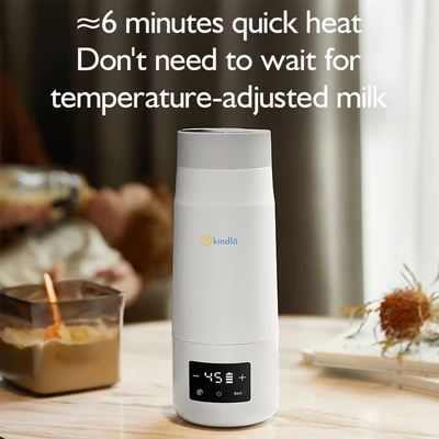 Jual Kindla 0.3 ltr Botol Penghangat Susu Portable - Putih Terbaru ...