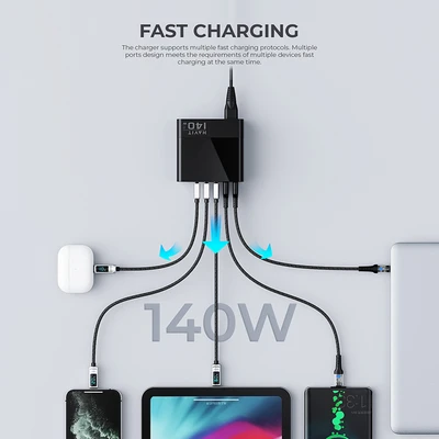 Jual Havit Kepala Charger Gan Usb C A 30 Watt Hitam Terbaru | Ruparupa