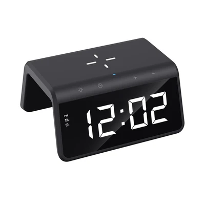 Jual Havit Wireless Charger Dengan Jam Digital Hitam Terbaru | Ruparupa