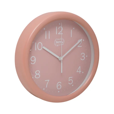 Jual Selma Ethan Jam Dinding Metal Pink Terbaru | Ruparupa