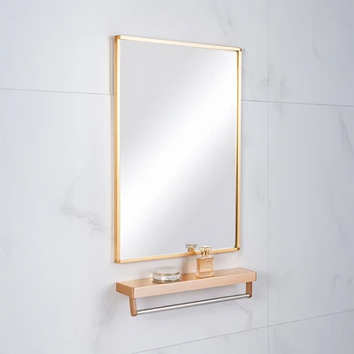 Jual Informa Dakota Set Rak Dinding Kamar Mandi Cermin Gold Terbaru ...