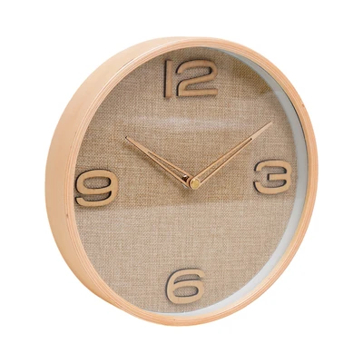 Jual Selma 25 7 Cm Elise Jam Dinding Wooden Cokelat Muda Terbaru | Ruparupa