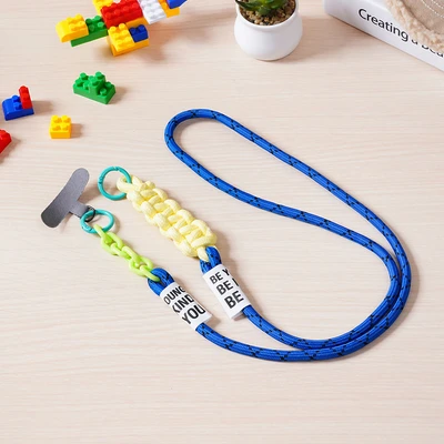 Jual Ataru Lanyard Color Block Strap Biru Kuning Terbaru | Ruparupa