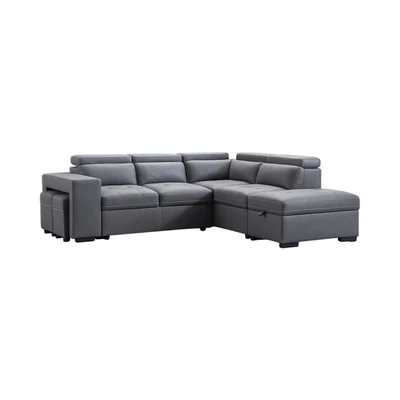 Jual Informa Carson Sofa Bed Modular Sudut Fabric Kanan Abu Abu Terbaik ...