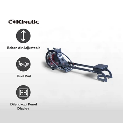 Jual Kinetic Water Rowing Machine Abu Abu Terbaru | Ruparupa