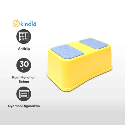 Jual Kindla 15 Cm Bangku Pijak Single Step Kuning Terbaru | Ruparupa