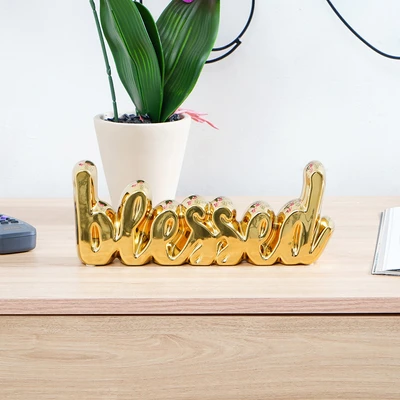 Jual Informa Miniatur Dekorasi Blessed Gold Terbaru | Ruparupa