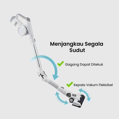 Jual APA Vacuum Cleaner Cordless Bended Dengan Pel Terbaru | Ruparupa