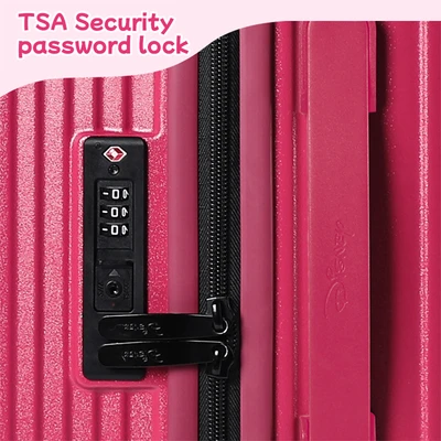 Jual Mesuca Koper Pc Abs Tsa Lock Lotso Dh 23170 Merah Terbaru | Ruparupa