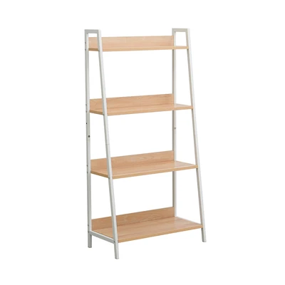 Jual Informa Brook Meja Kantor Dengan Rak Putih Cokelat Oak Terbaik ...