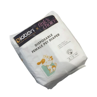 Jual Diabon X Tinks Choice Ukuran M Set 10 Pcs Popok Hewan Betina ...