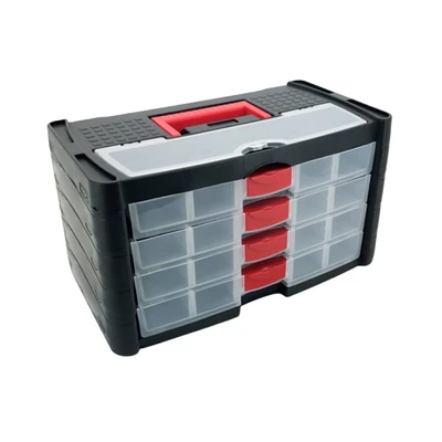 Jual Maxbuilt Laci Perkakas Portable 4 Tingkat Hitam Terbaru | Ruparupa