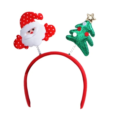 Jual Noelle Bando Natal Christmas Santa And Tree Merah Hijau Terbaru ...