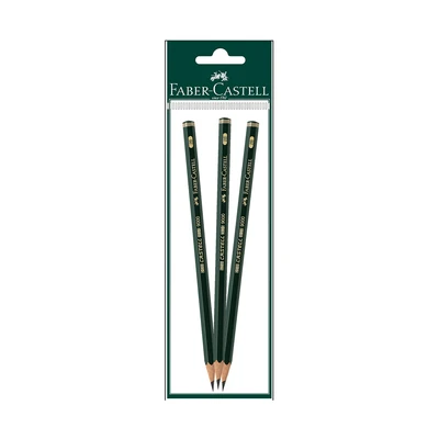 Jual Faber Castell Set 3 Pcs Pensil 2 B 9000 119043 Terbaru | Ruparupa