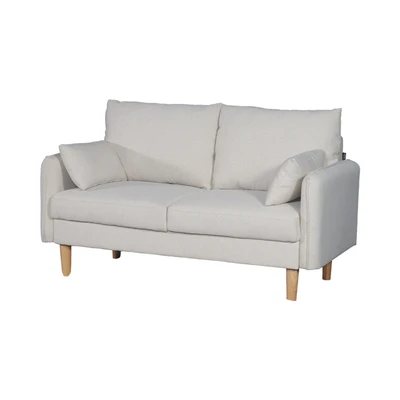 Jual Informa Kimi Set Sofa Fabric Krem Terbaru | Ruparupa