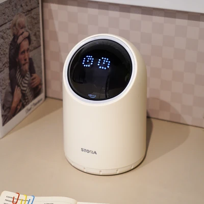 Jual Stora 2 Ltr Intelligent Tempat Sampah Meja Sensor Emoji Putih ...