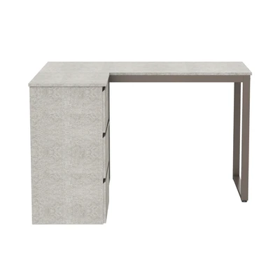 Jual Informa Neo Iglo Meja Kantor Abu Abu Terbaru | Ruparupa