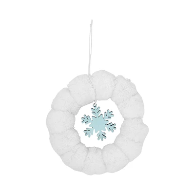 Jual Noelle 14 Cm Dekorasi Pohon Natal Christmas Ring Snowflake Terbaru ...